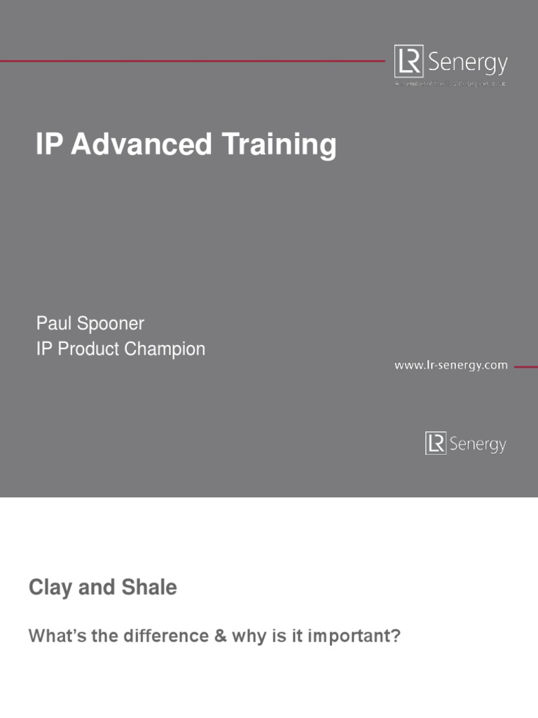 Distinguishing Clay and Shale in Petrophysics | PDF | Porosity | Shale