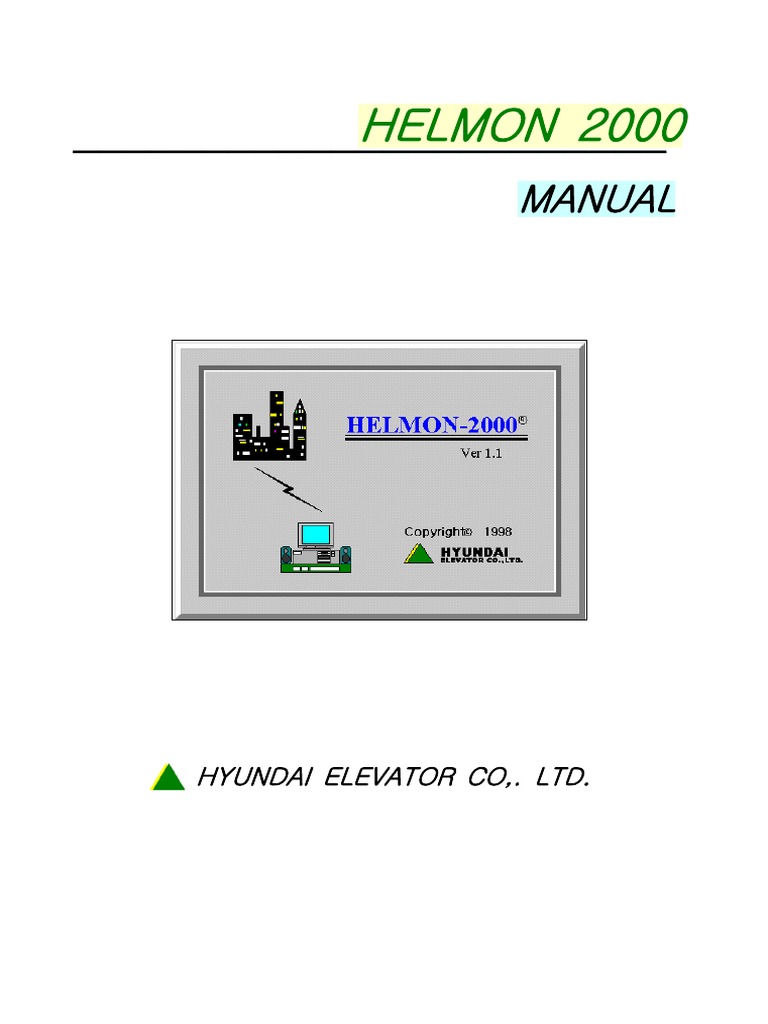 HELMON 2000 Introduction | PDF | Elevator | Computer Monitor