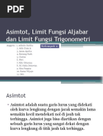 Asimtot Datar dan Tegak dalam Matematika | PDF