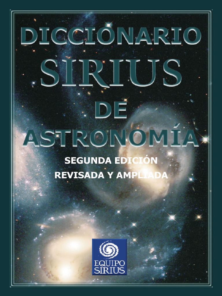 Diccionario Sirius de Astronomia PDF | PDF