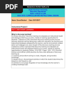 Experiential Learning Report | PDF | Experiential Education | Learning