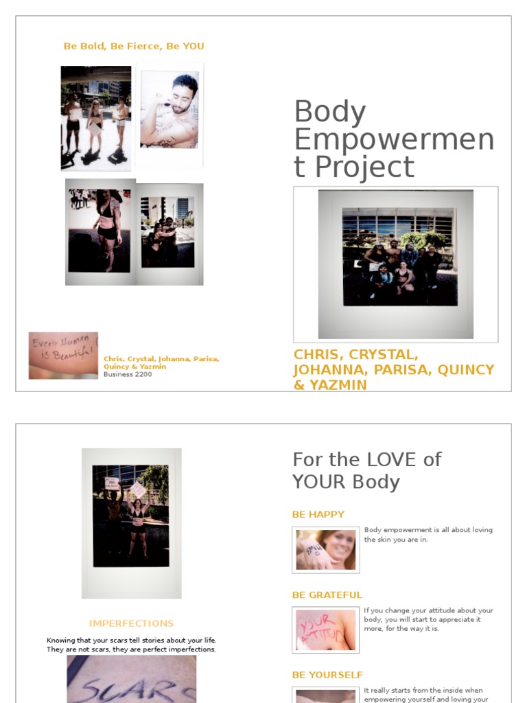 Body Empowerment Project - Brochure 1 | PDF