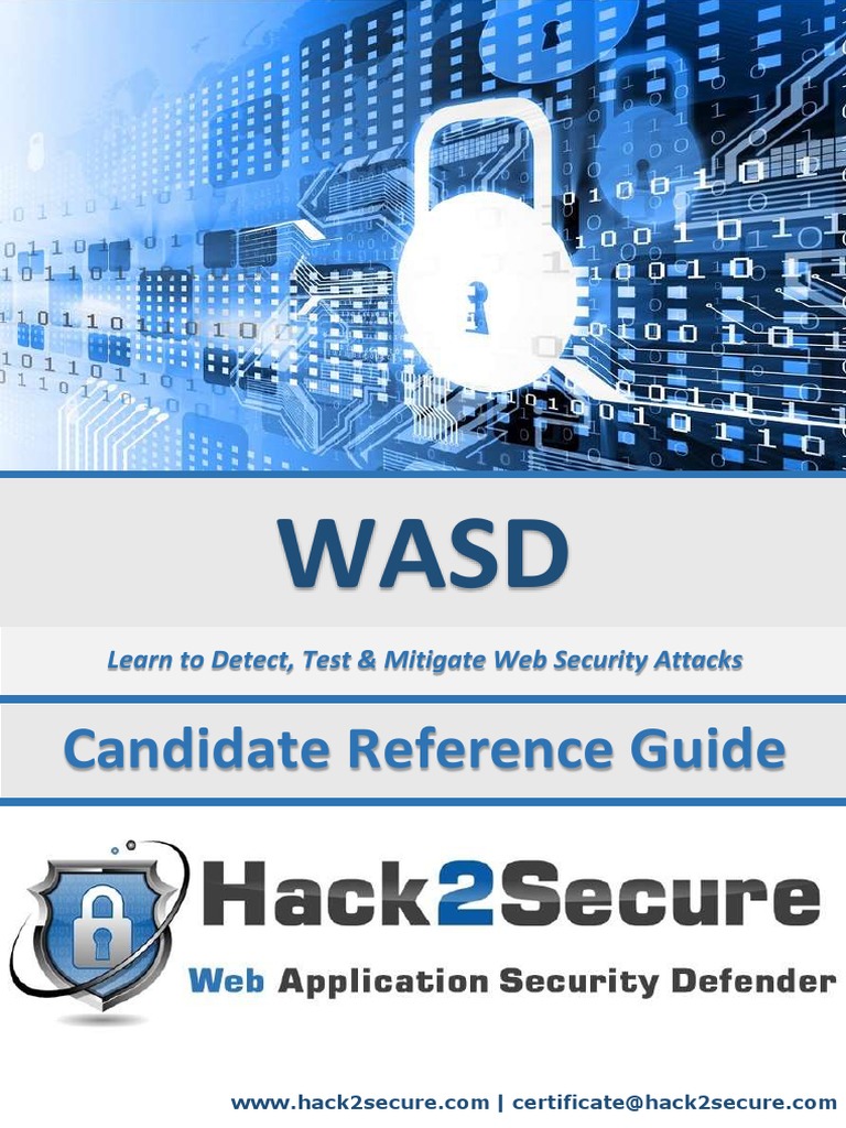 Hack2Secure WASD Candidate Reference Guide | PDF | Test (Assessment ...