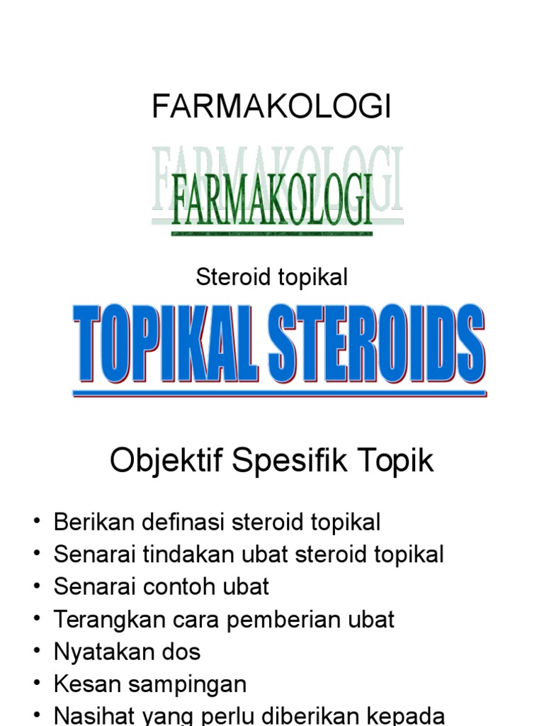 Topikal Steroid | PDF