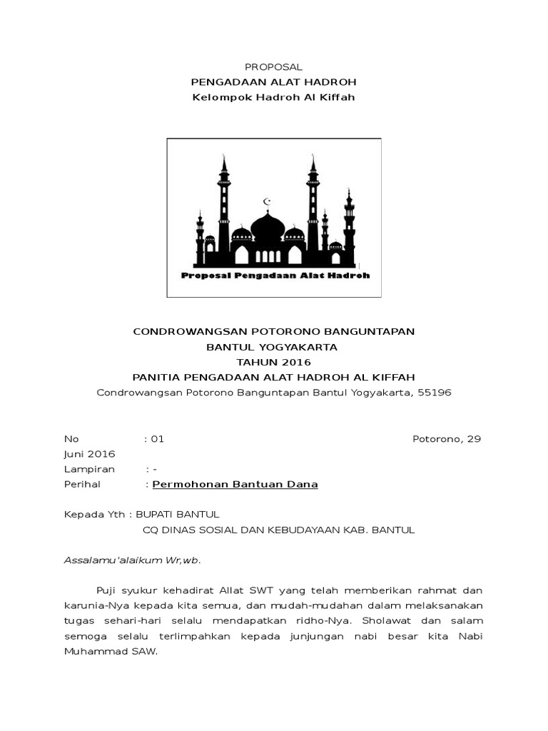 Contoh Hadrah | PDF