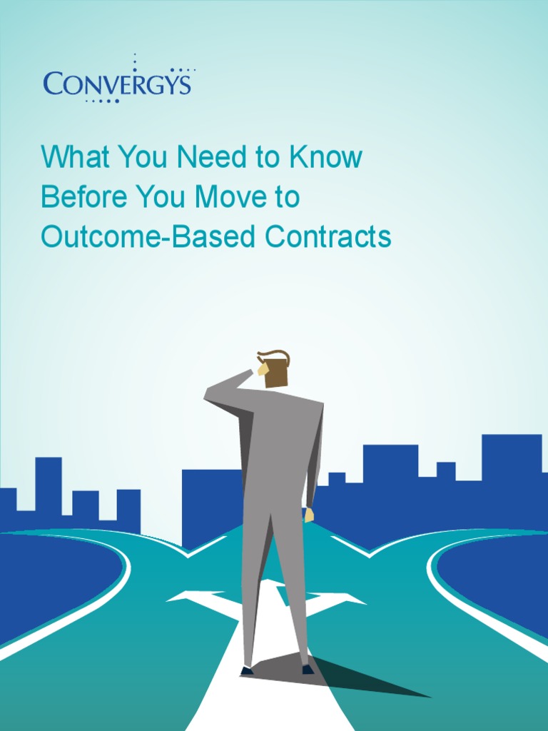 Outcome Based Contracts Whitepaper1 | PDF | Outsourcing | Economic Model
