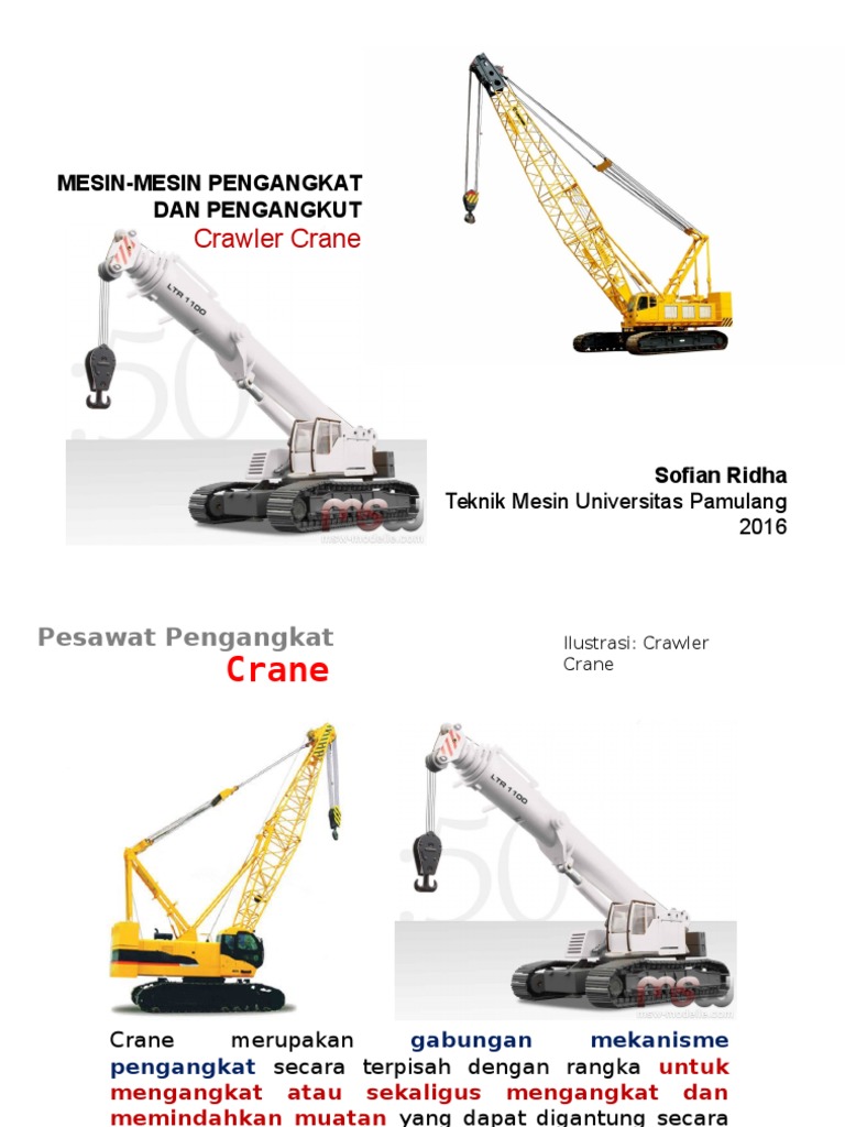 Crawler Crane | PDF
