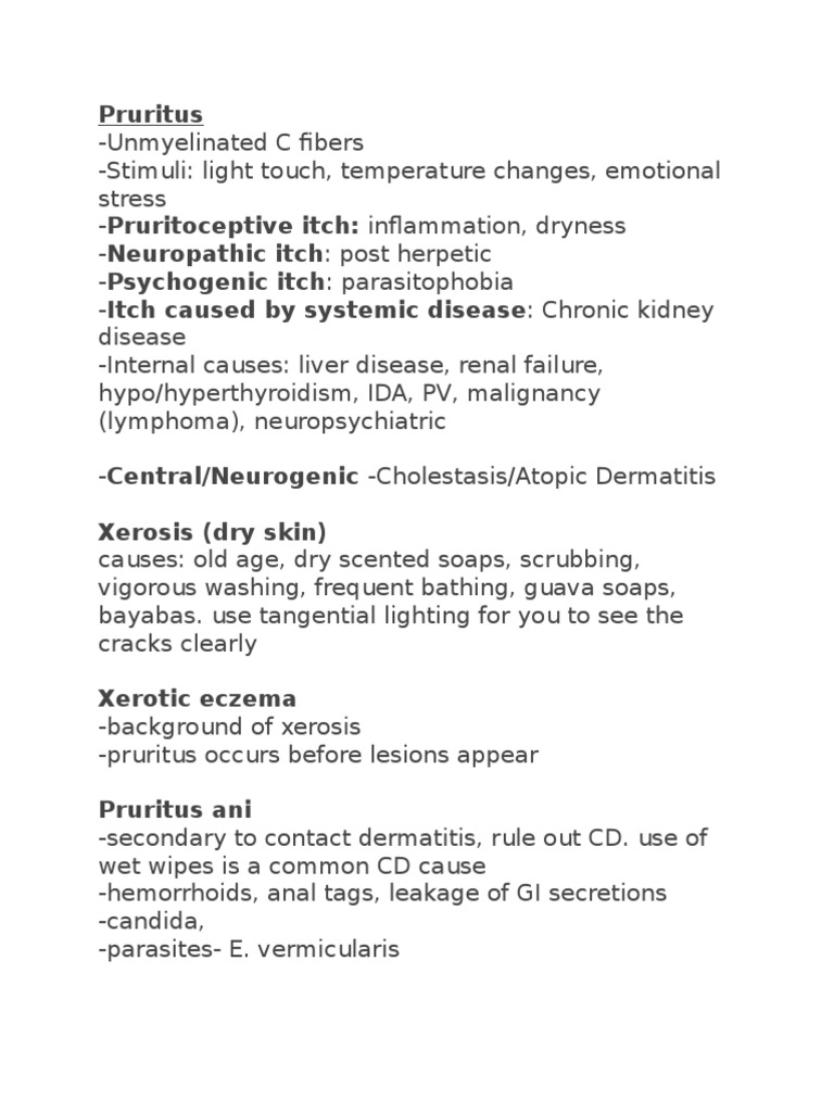 Derma Notes | PDF | Dermatitis | Epidemiology