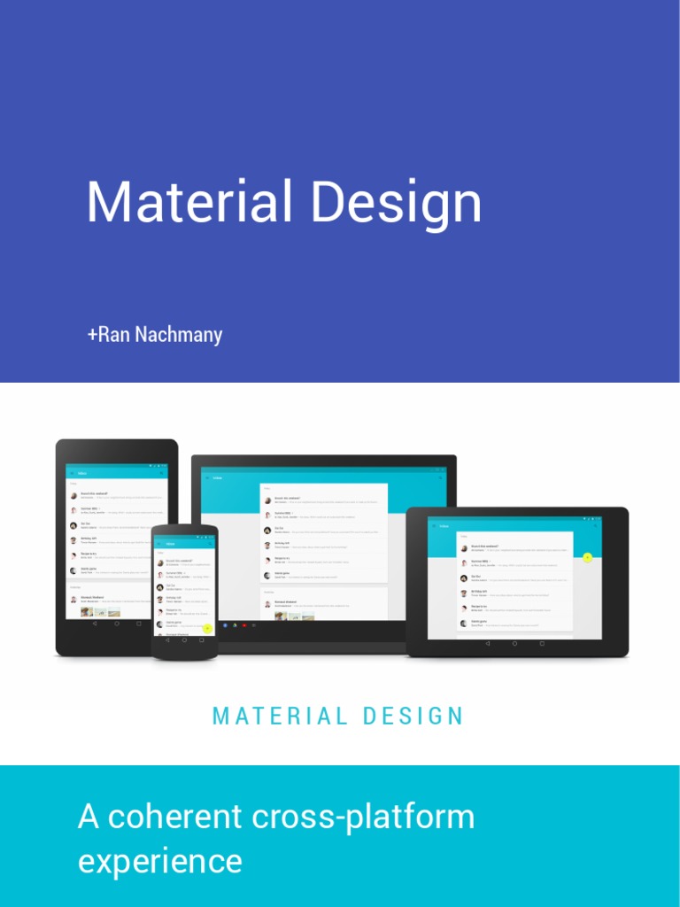Material Design PDF | PDF | Software | Computing