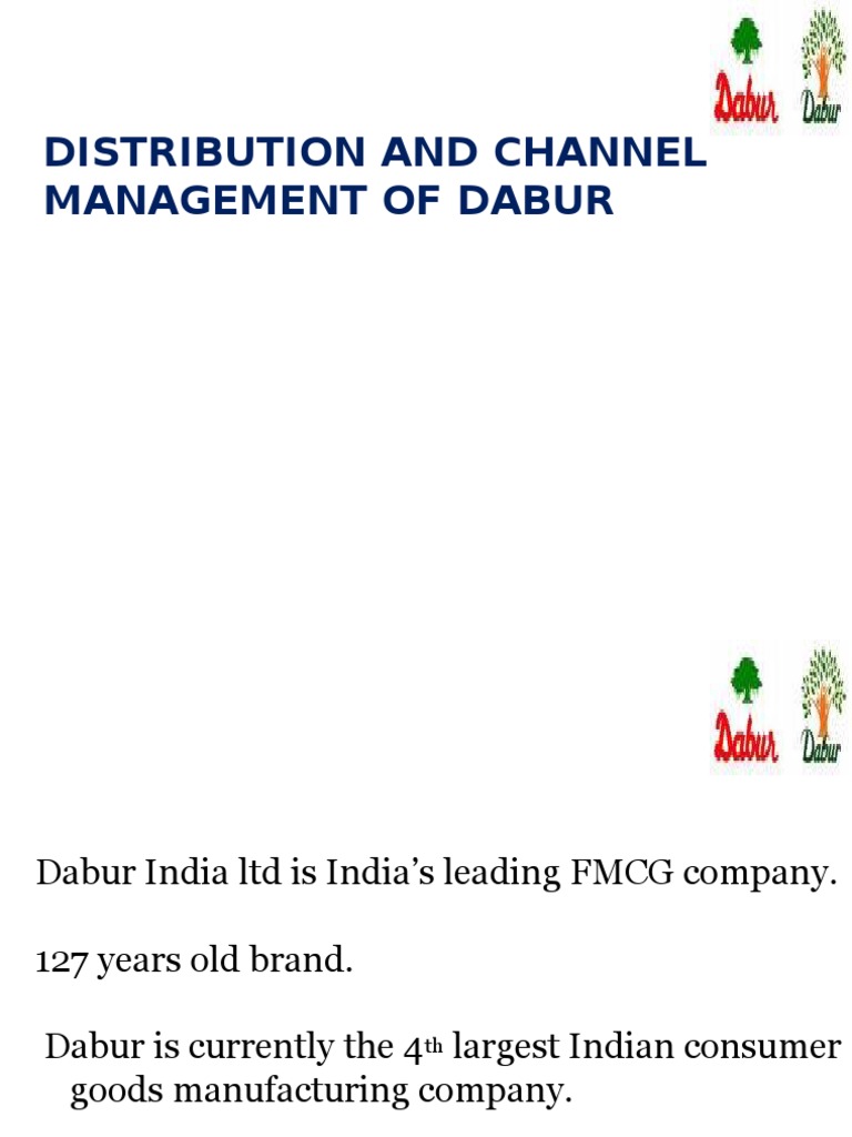 Dabur's Distribution and Channel Strategy | PDF