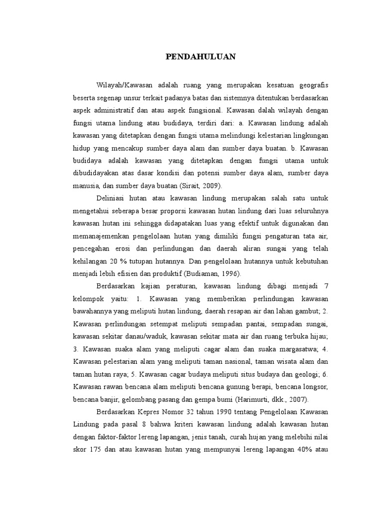 PENDAHULUAN Deliniasi | PDF