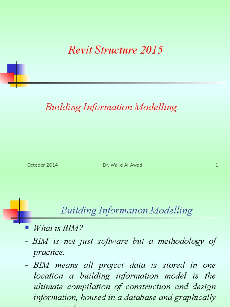 Revit Structure | PDF | Autodesk Revit | Building Information Modeling
