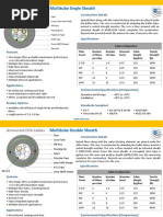 Datasheet - Ducab Cables - 3 & 4 Core | PDF | Cable | Electrical ...