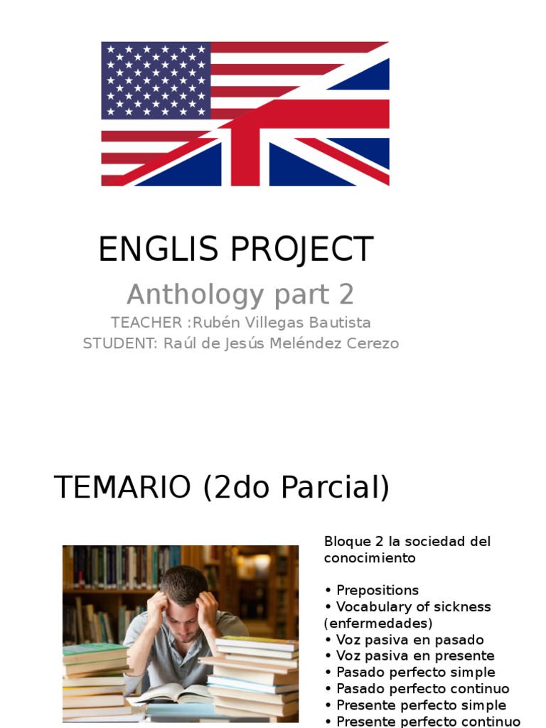 English Project: Vocabulary & Grammar | PDF | Verb | Language Mechanics