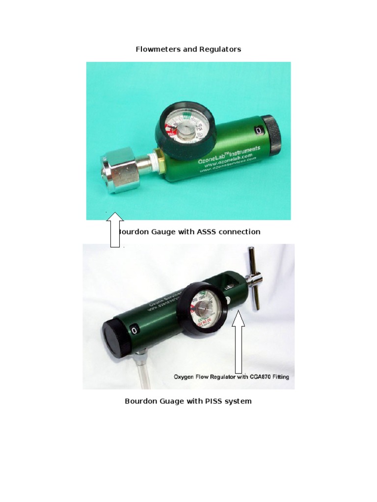 Flowmeters and Regulators | PDF | Flow Measurement | Pressure Measurement