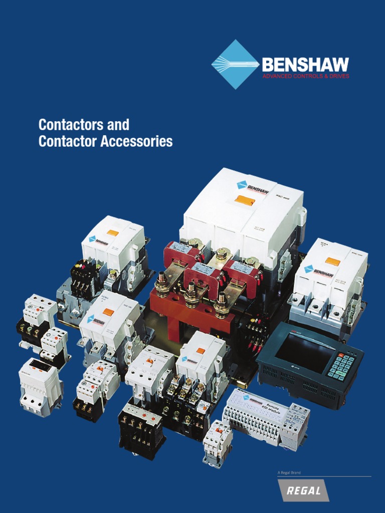 Benshaw Contactors | PDF | Electricity | Electric Power