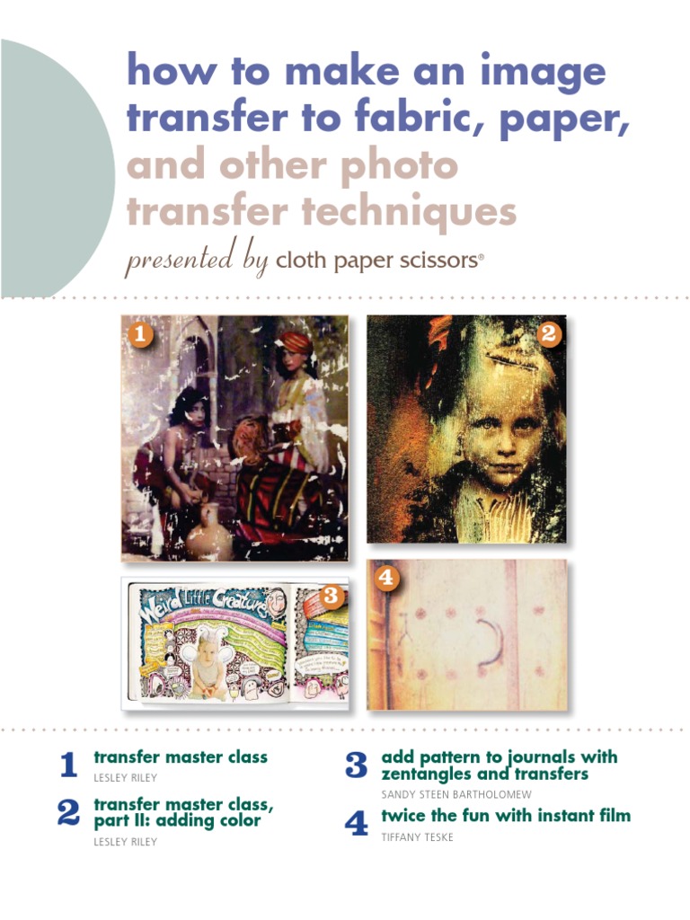 How To Make An ImageTransfer PDF | PDF | Printmaking | Printer (Computing)