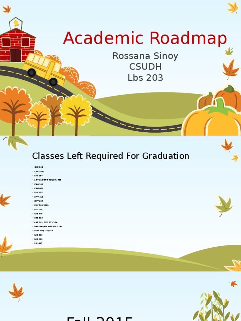 Academic Roadmap | PDF