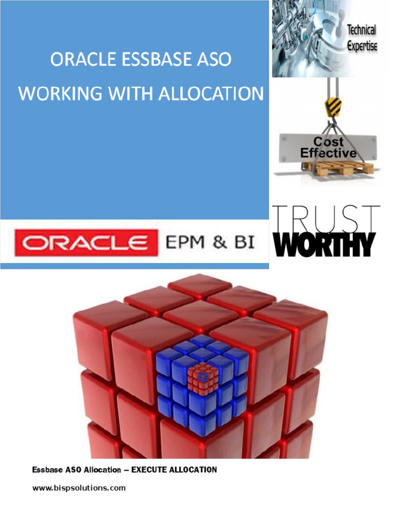 Oracle Essbase ASO Allocation | PDF | Information Technology Management | Areas Of Computer Science