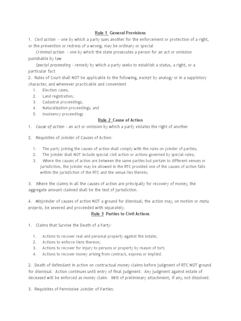 Rule 1-10 Civil Procedure | PDF | Deposition (Law) | Pleading