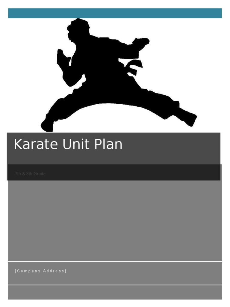 Karate Unit Plan: 7th & 8th Grade | Download Free PDF | Karate | Sports