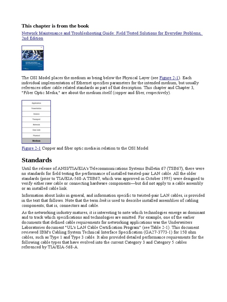 Network Maintenance and Troubleshooting Guide, Field Tested Solutions ...