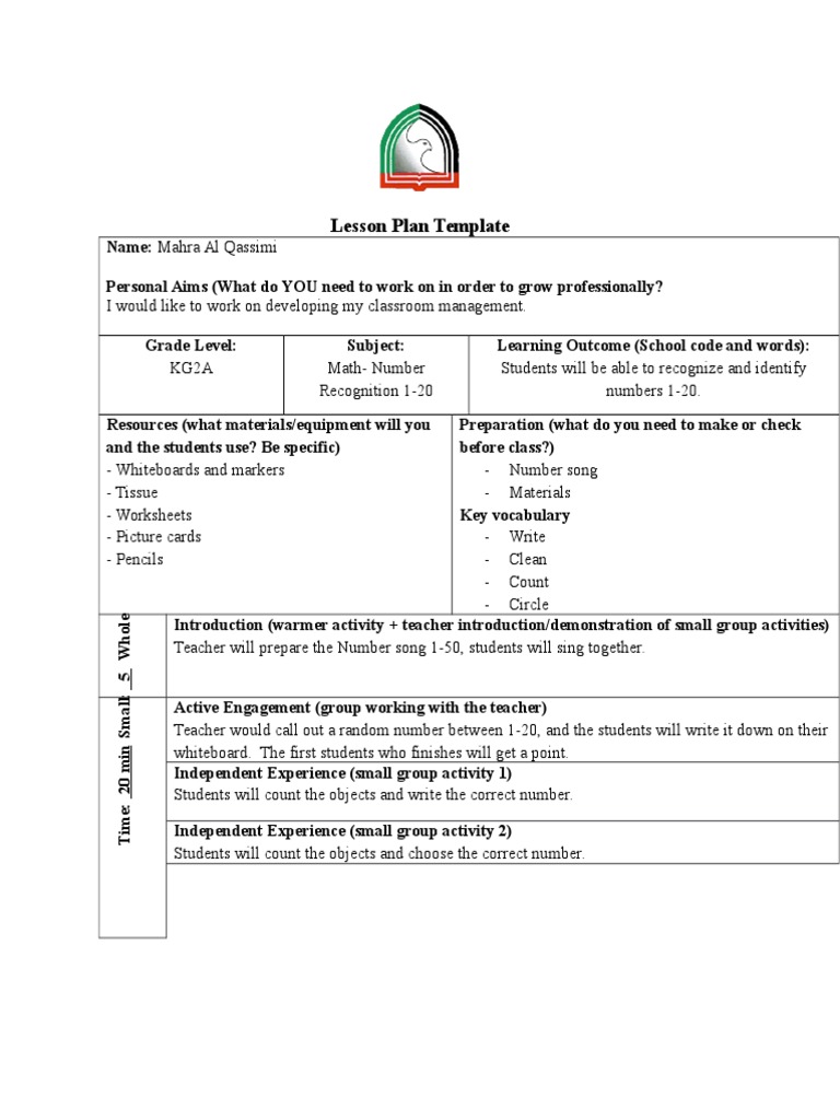 Number Reco | Download Free PDF | Lesson Plan | Quality Of Life