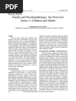 Family Pathology Scale | PDF | Family | Mental Disorder