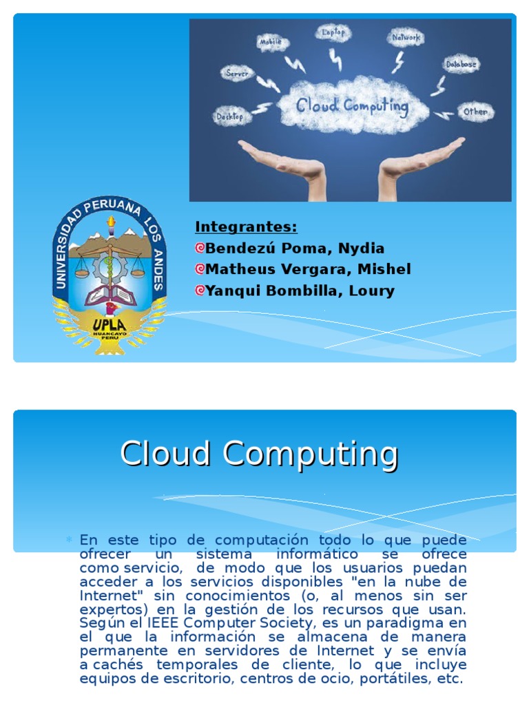 Cloud Computing | PDF | Plataforma como servicio | Google