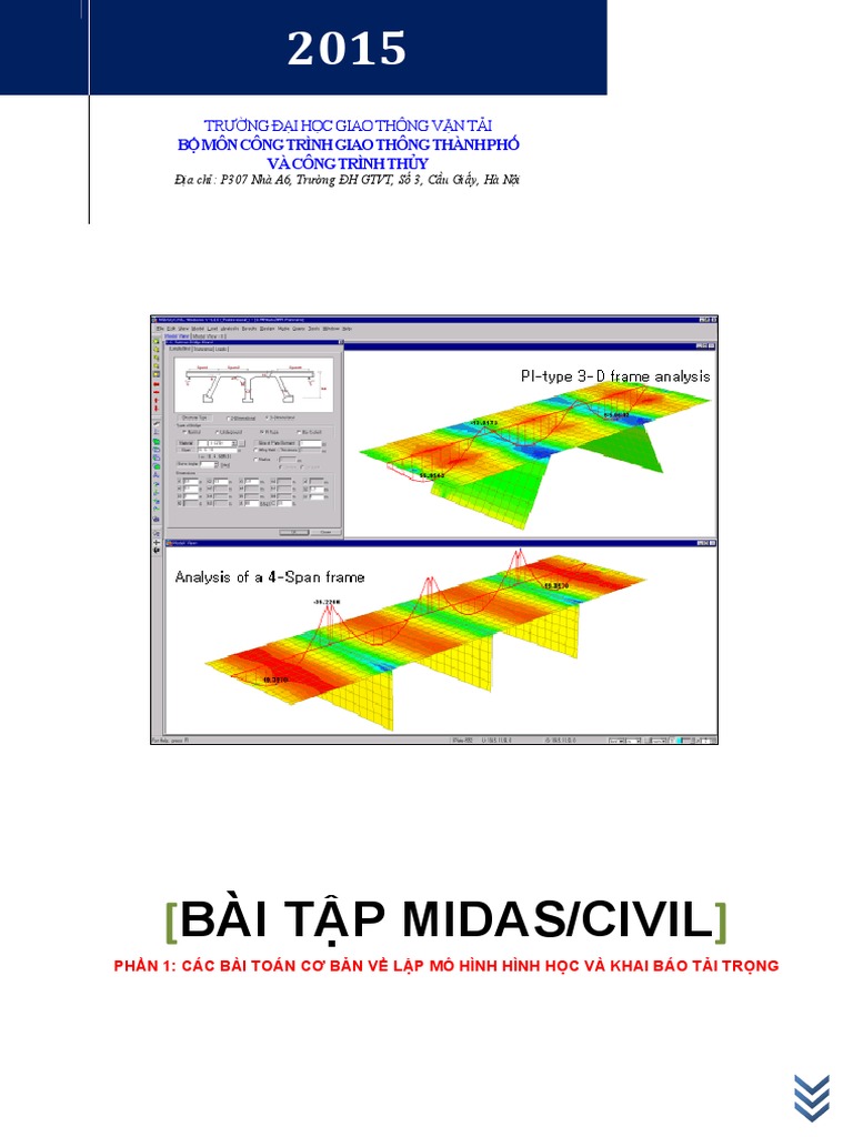 Bai Tap Huong Dan Thuc Hanh Midas PDF | PDF