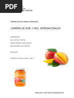 Proyecto de Mermeladas | PDF | Oferta (economía) | Mercado (economía)