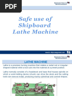 Lathe Machine Safety Guidelines | PDF | Switch | Manufactured Goods
