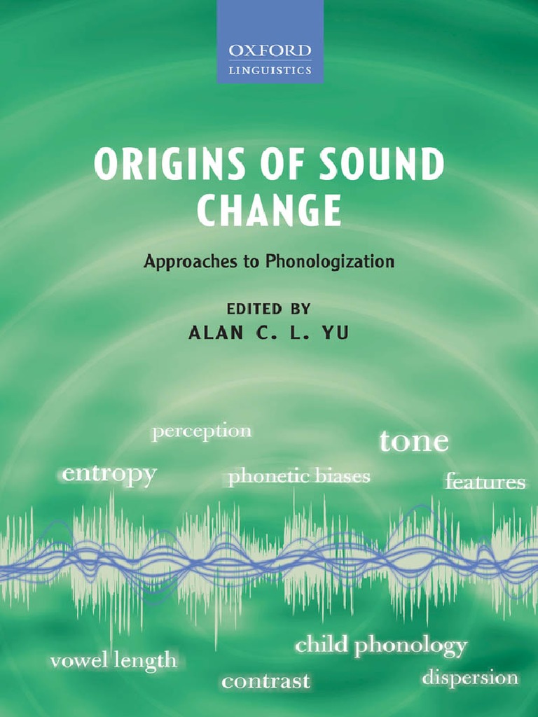 Origins of Sound Change - Approaches To Phonologization PDF | PDF ...