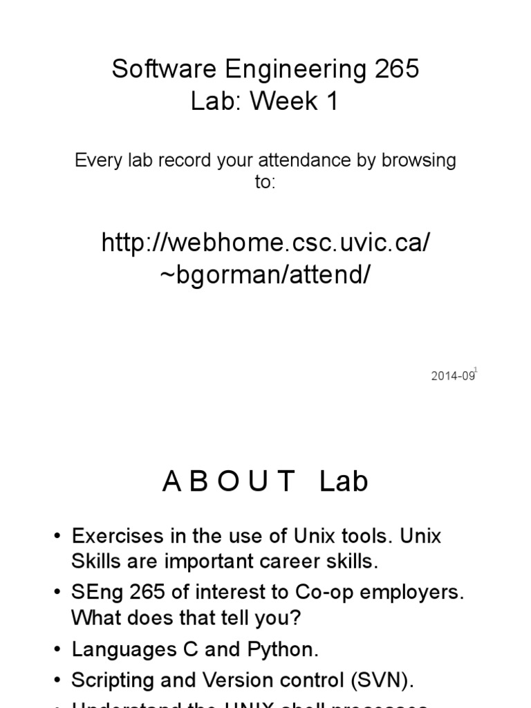 Lab Week01 | PDF | Directory (Computing) | Command Line Interface