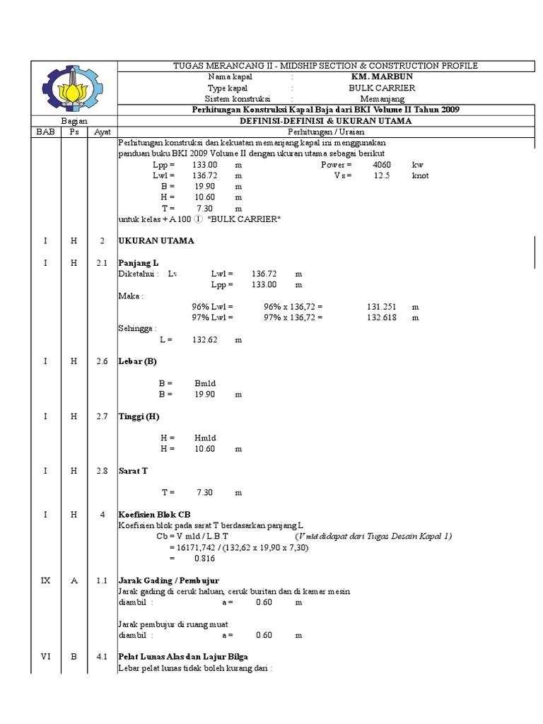 Perhitungan Konstruksi Dan Modulus Serius | PDF