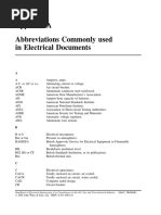 Electrical Abbreviations and Full Forms | PDF | International ...