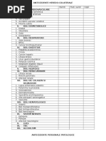 Coduri diagnostice pentru concediu medical | PDF