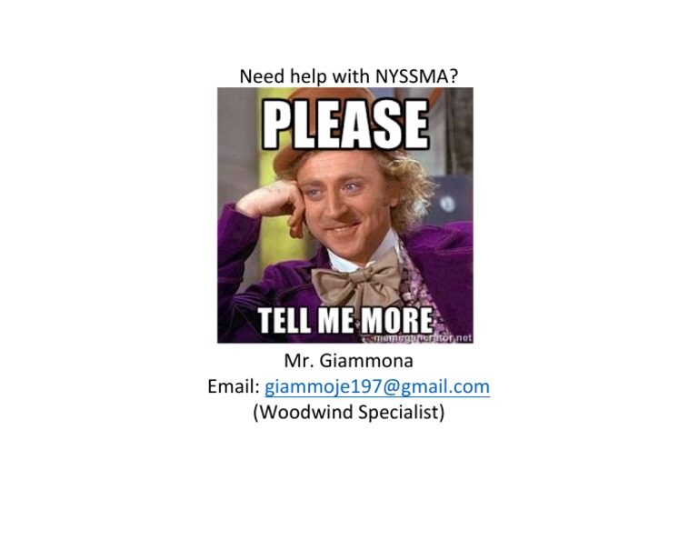 Please Tell Me More | PDF
