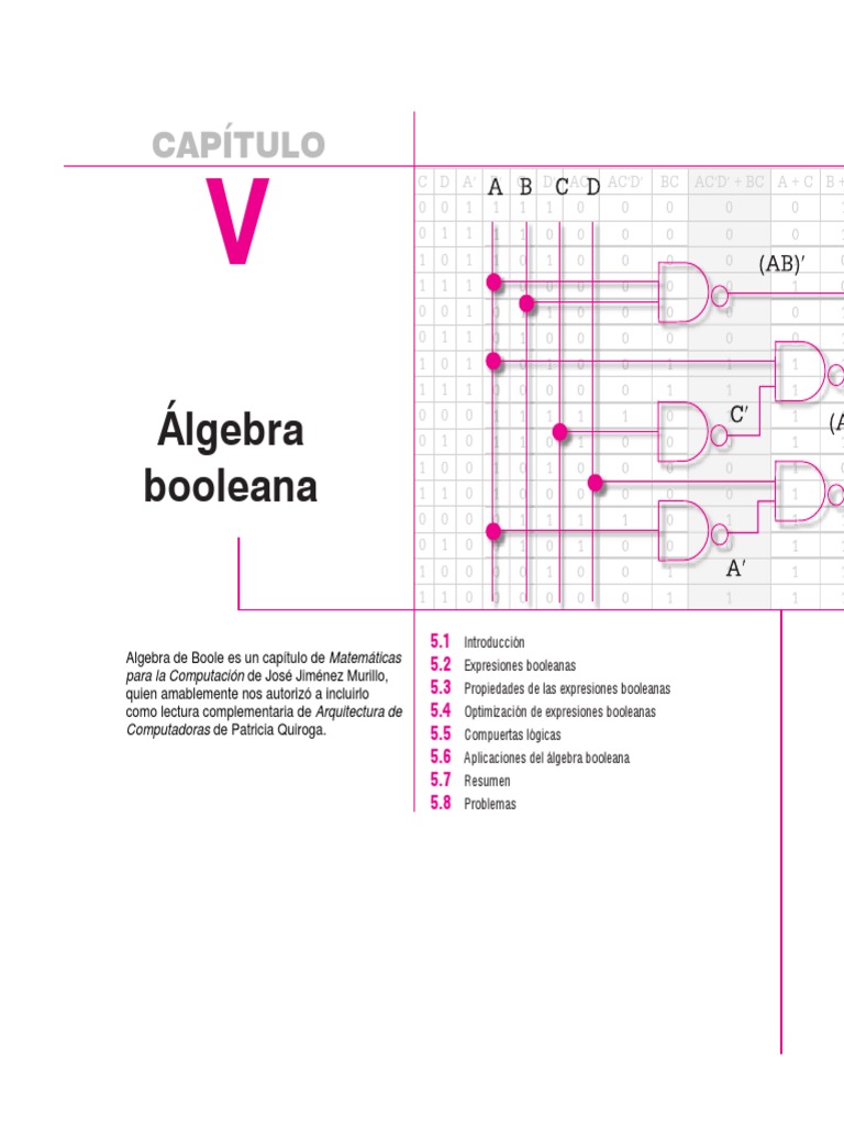 Algebra_de_Boole.pdf | Logic | Physics & Mathematics
