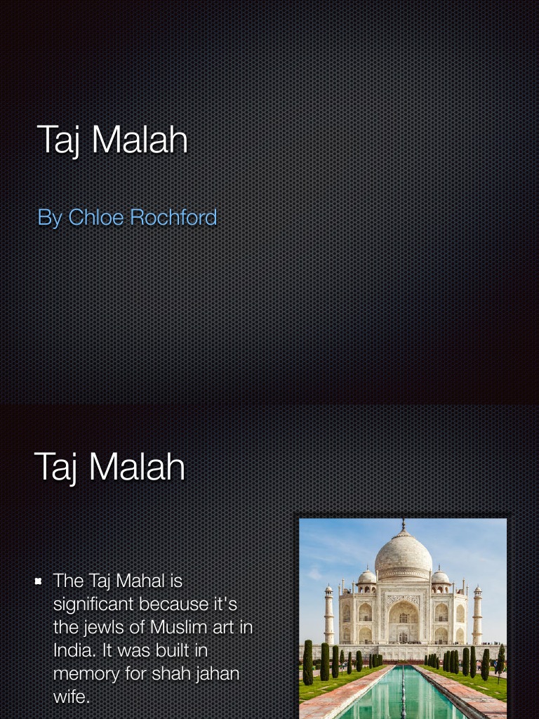 Taj Mahal | PDF
