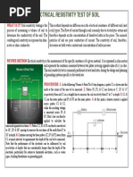 Soil Resistivity Procedure | PDF | Electrical Resistivity And ...