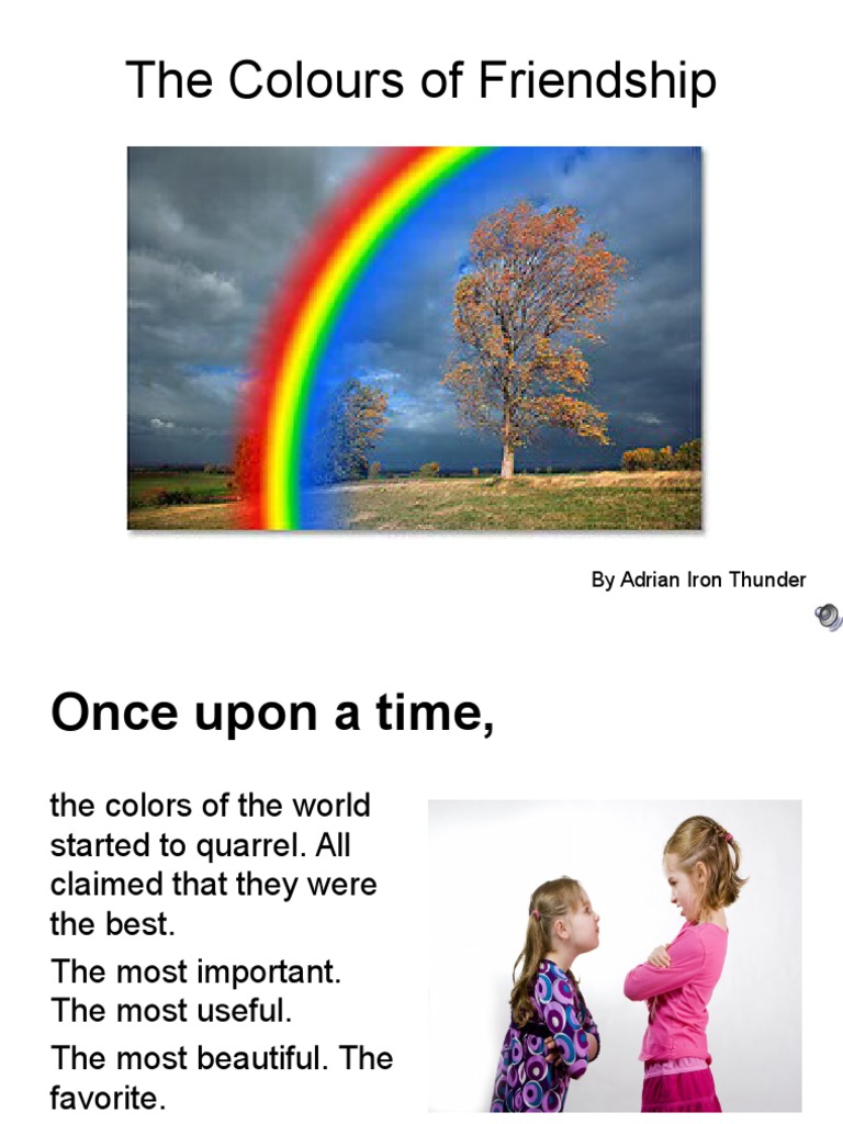 The Colours of Friendship | PDF