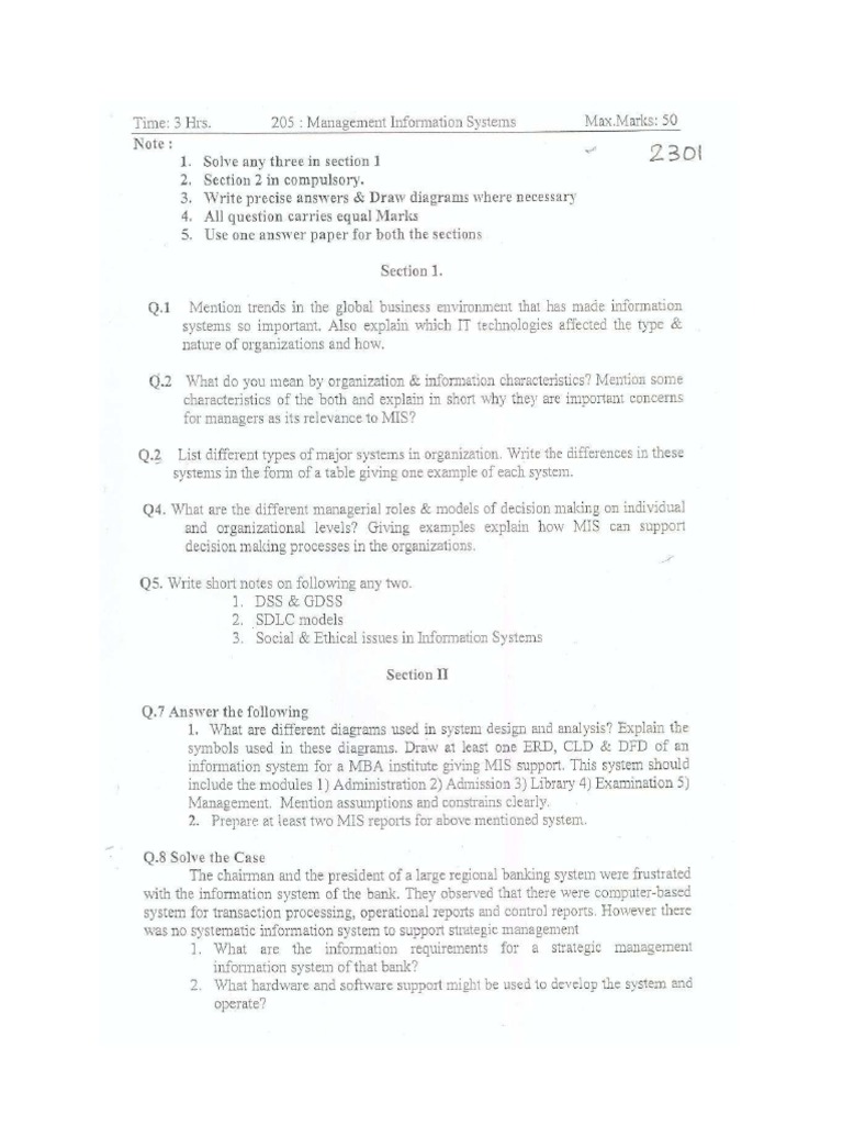 Management Information System | PDF