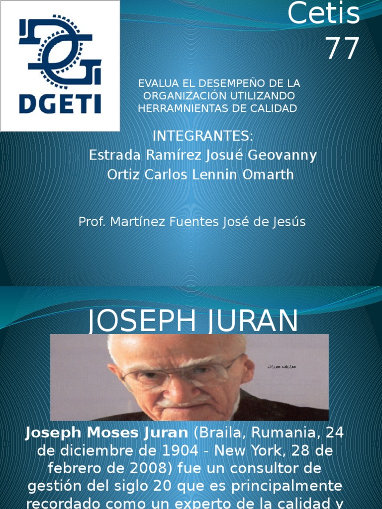 Mejora de Calidad en Cetis 77 | PDF | Calidad (comercial) | Cognición