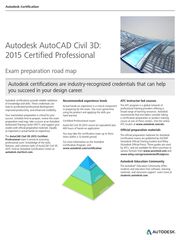 Certificacion Autocad PDF | PDF | Autodesk | Professional Certification
