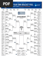 2024 NCAA Tournament Printable Bracket | PDF | Ncaa Division I ...