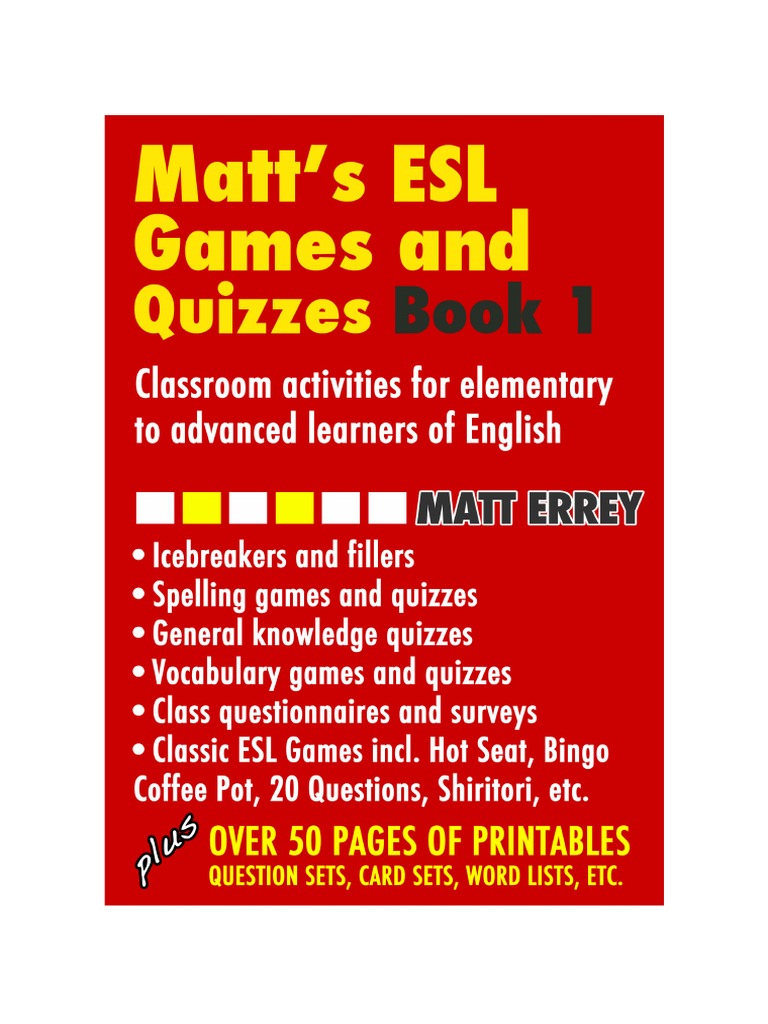 games-for-english-classes-english-as-a-second-or-foreign-language