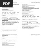 Kontrolna Vezba Imenice Pridevi | PDF