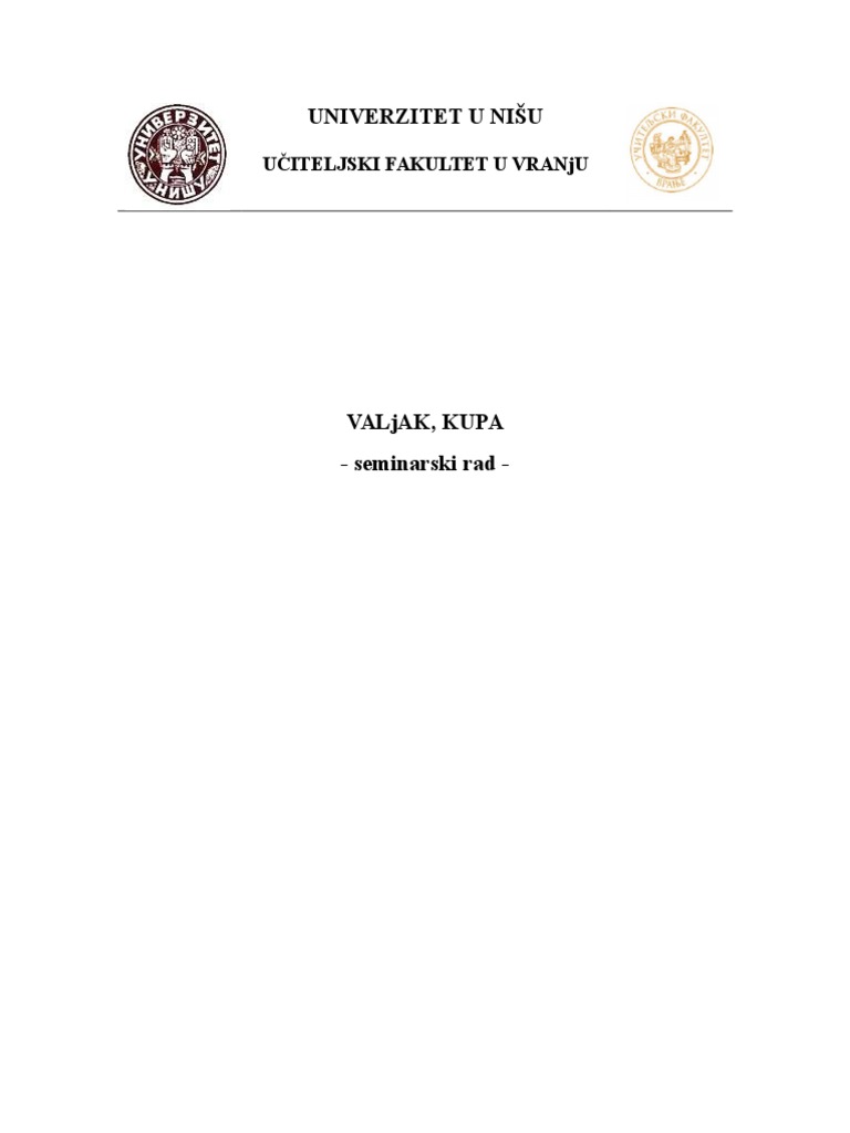 Valjak | PDF