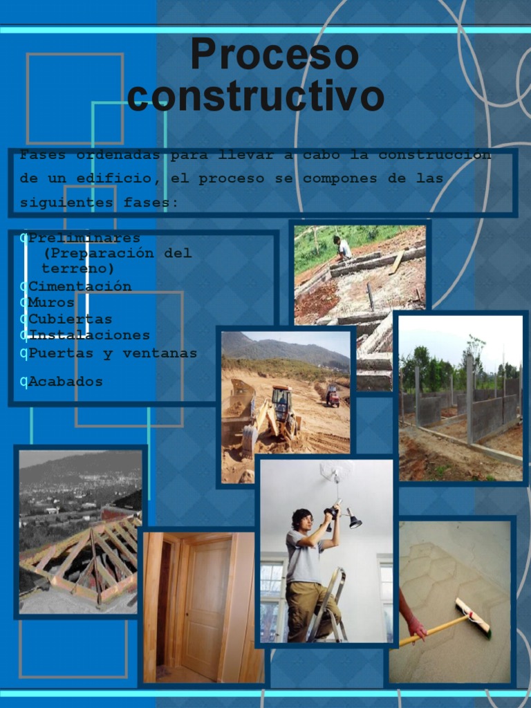 Proceso Constructivo de Edificios | PDF | Fundación (Ingeniería ...